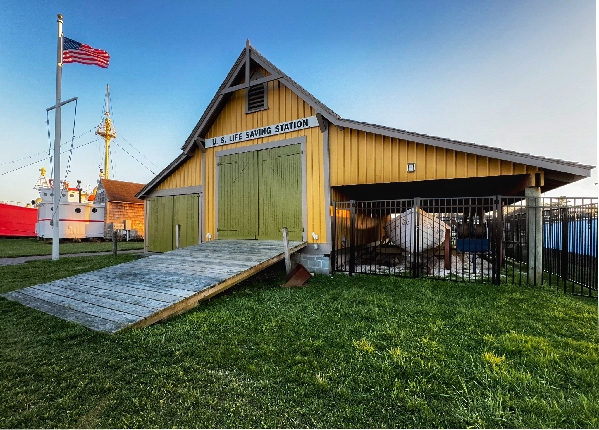 U.S. Life-Saving Service Boat House - Historic Lewes